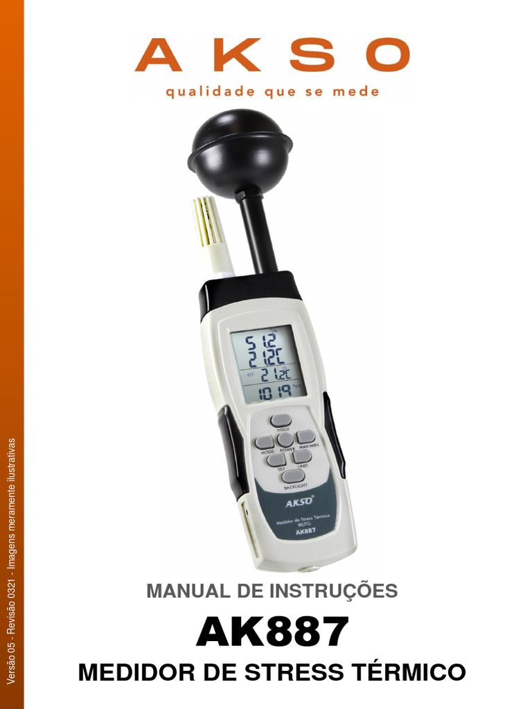 Ak887-05-0421-Di (Ibutg) | PDF | Umidade | Temperatura