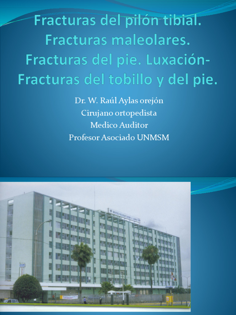 Pierna Distal, Tobillo y Pie | PDF | Tobillo | Sistema esquelético