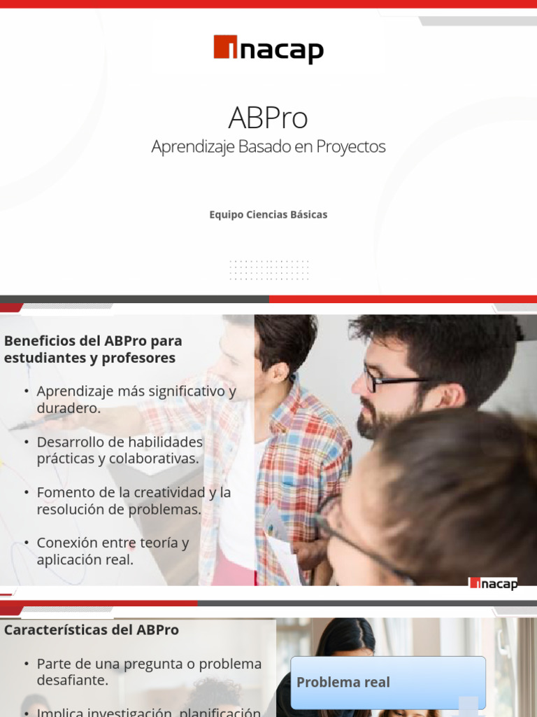 Presentación ABPro para ESTUDIANTES | PDF | Evaluación | Diseño