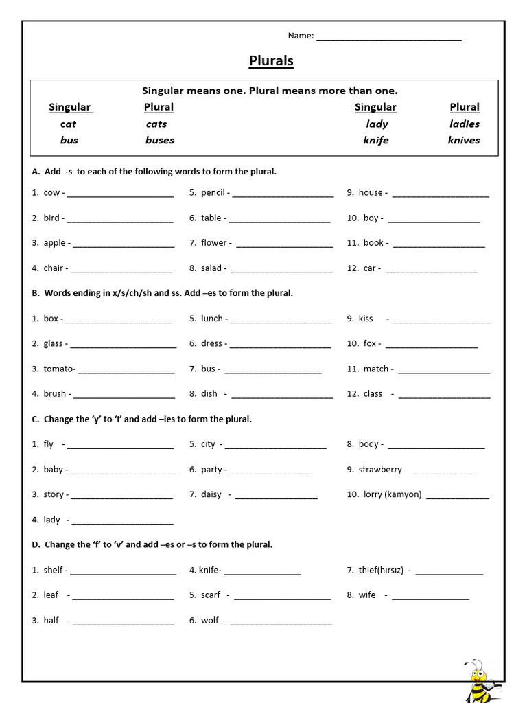 Plurals 45304 | PDF | Linguistic Morphology | Linguistics