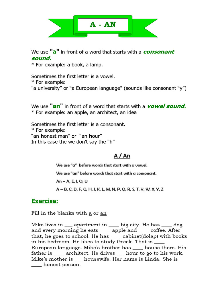 a-an-grammar | PDF