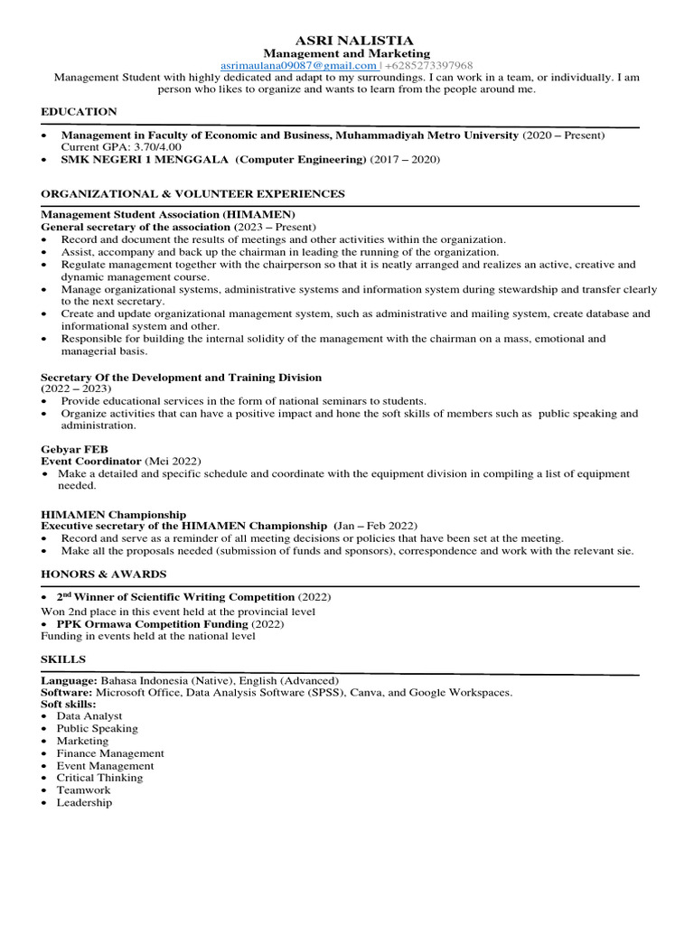 CV Asri Jadi | PDF | Business | Computing