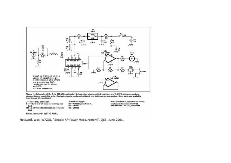 Simple RF Power Measurement Guide | PDF
