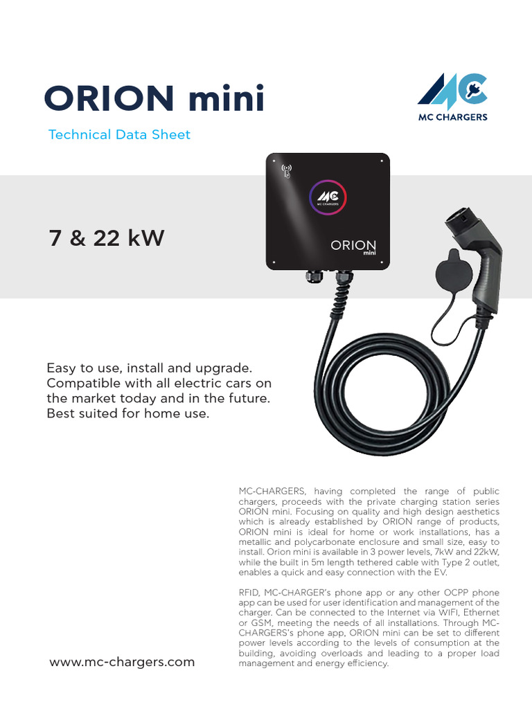 tds_mini_EN | PDF | Battery Charger | Alternating Current