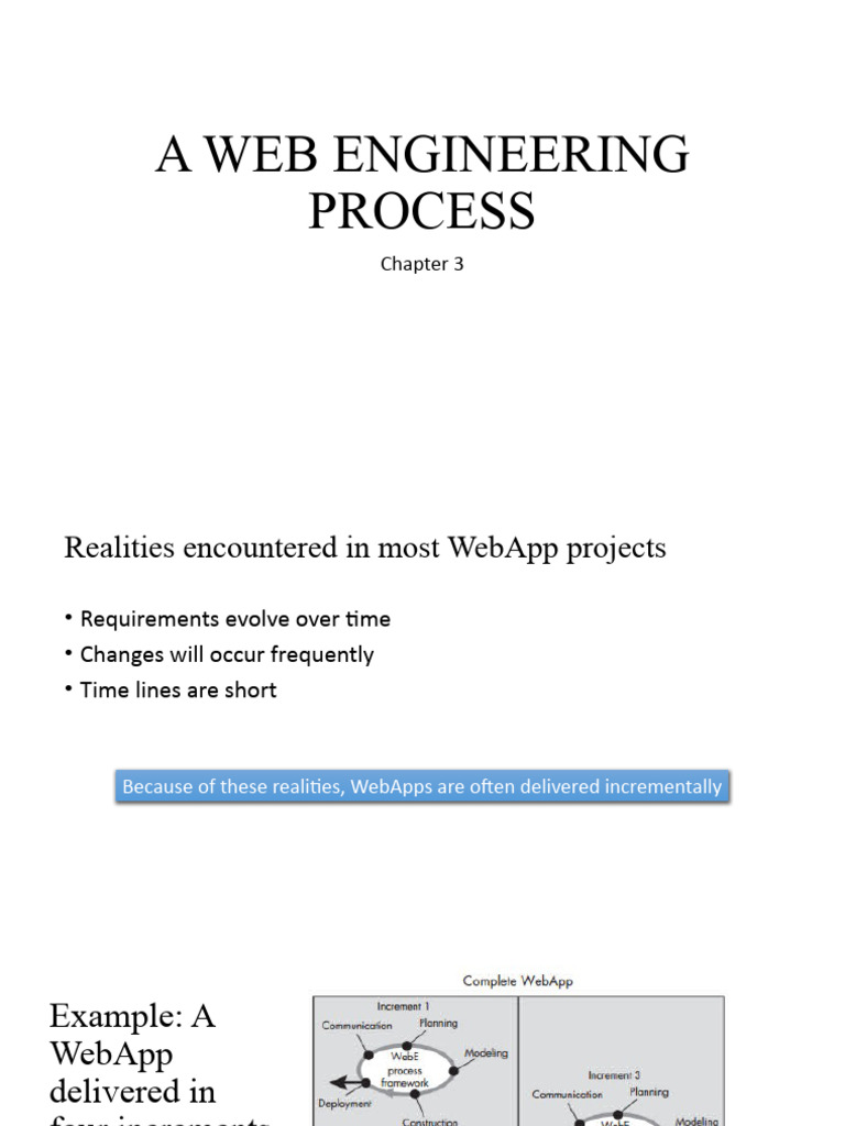 A Web Engineering Process | PDF | Conceptual Model | Web Application