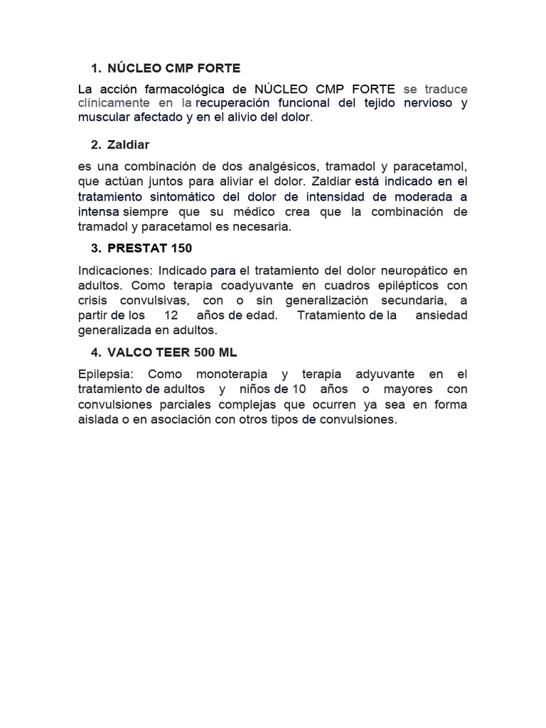 Núcleo CMP Forte | PDF