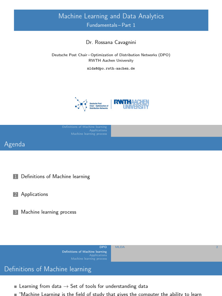 Fundamentals Part 1 | PDF | Machine Learning | Optical Character Recognition