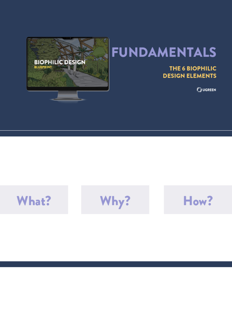 Fundamentals - The 6 Biophilic Design Elements | PDF | Nature | Natural ...