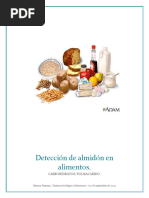 Identificación de Almidón con Lugol | PDF | Almidón | Química