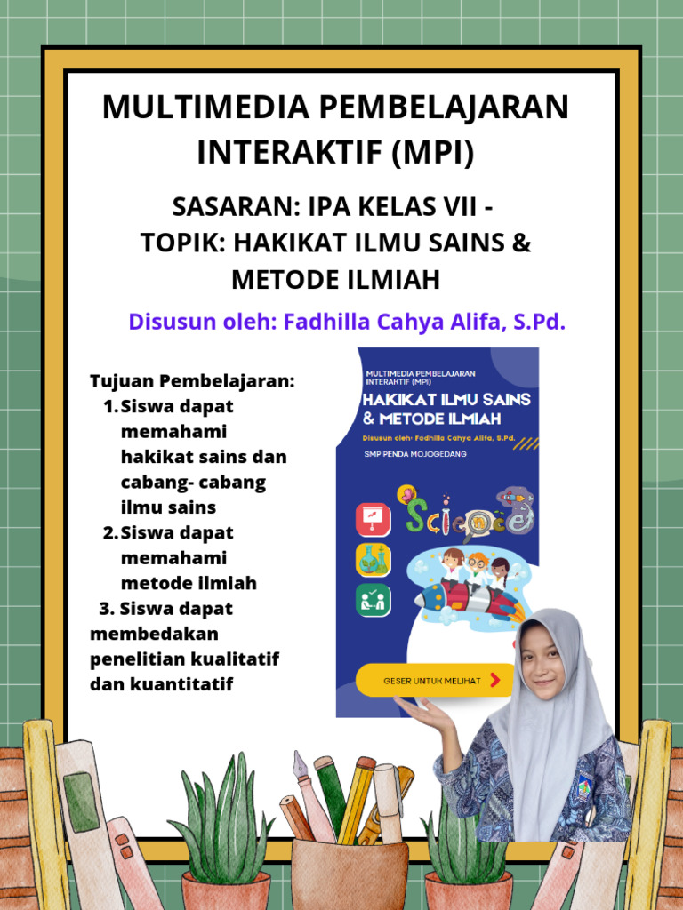 Multimedia Pembelajaran Interaktif (Mpi) | PDF