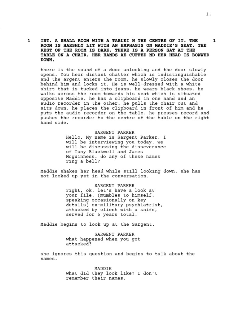 Script 2 Attempt | PDF
