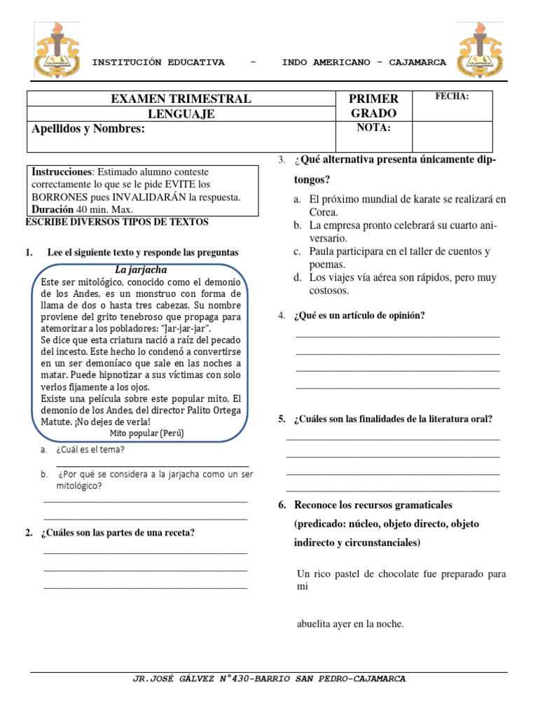 LENGUAJE1 | PDF | Poesía