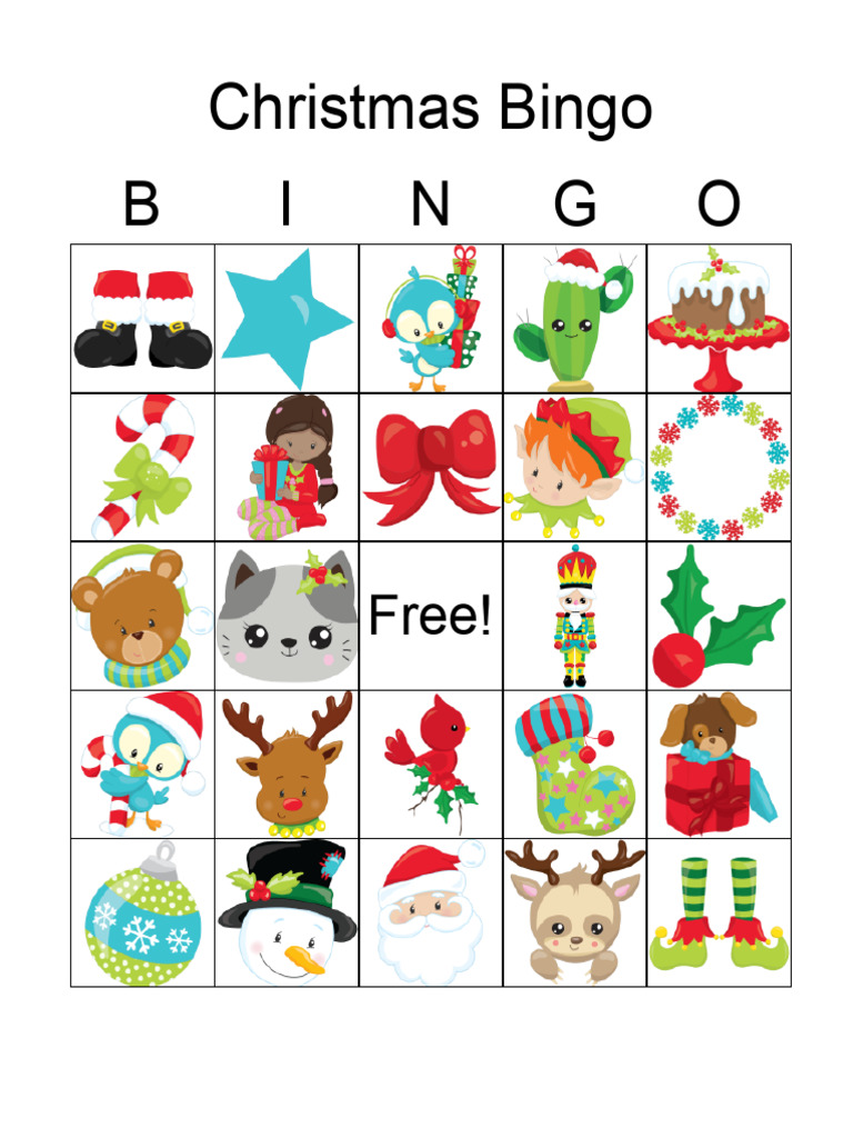 50 christmas bingo cards | PDF | Leisure Activities | Entertainment