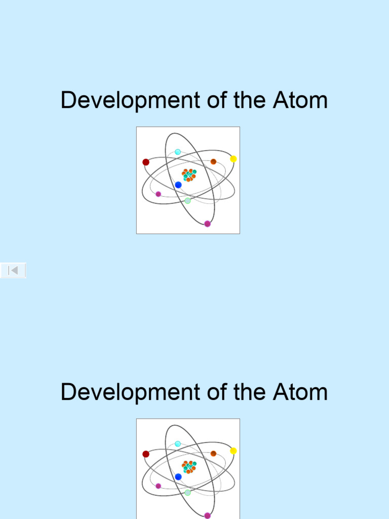 Development of The Atom1 | PDF | Alchemy | Chemistry