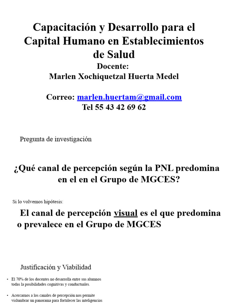 Capacitación en Salud: Método ELI | PDF | Aprendizaje | Evaluación