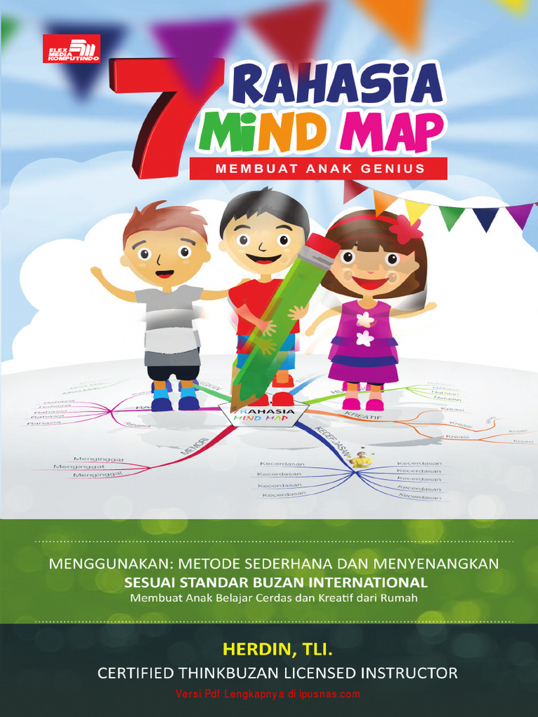7 Rahasia Mind Map - Membuat Anak Genius - Herdin Tli | PDF