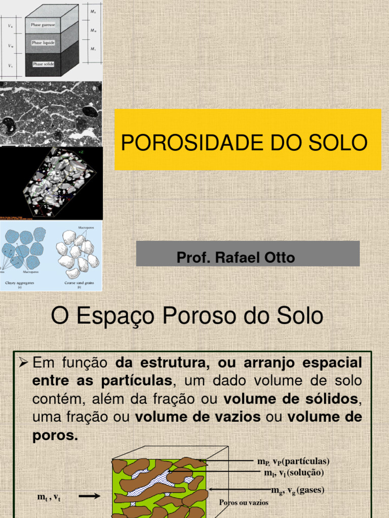 Aula 7 - Porosidade Do Solo | PDF | Solo | Argila