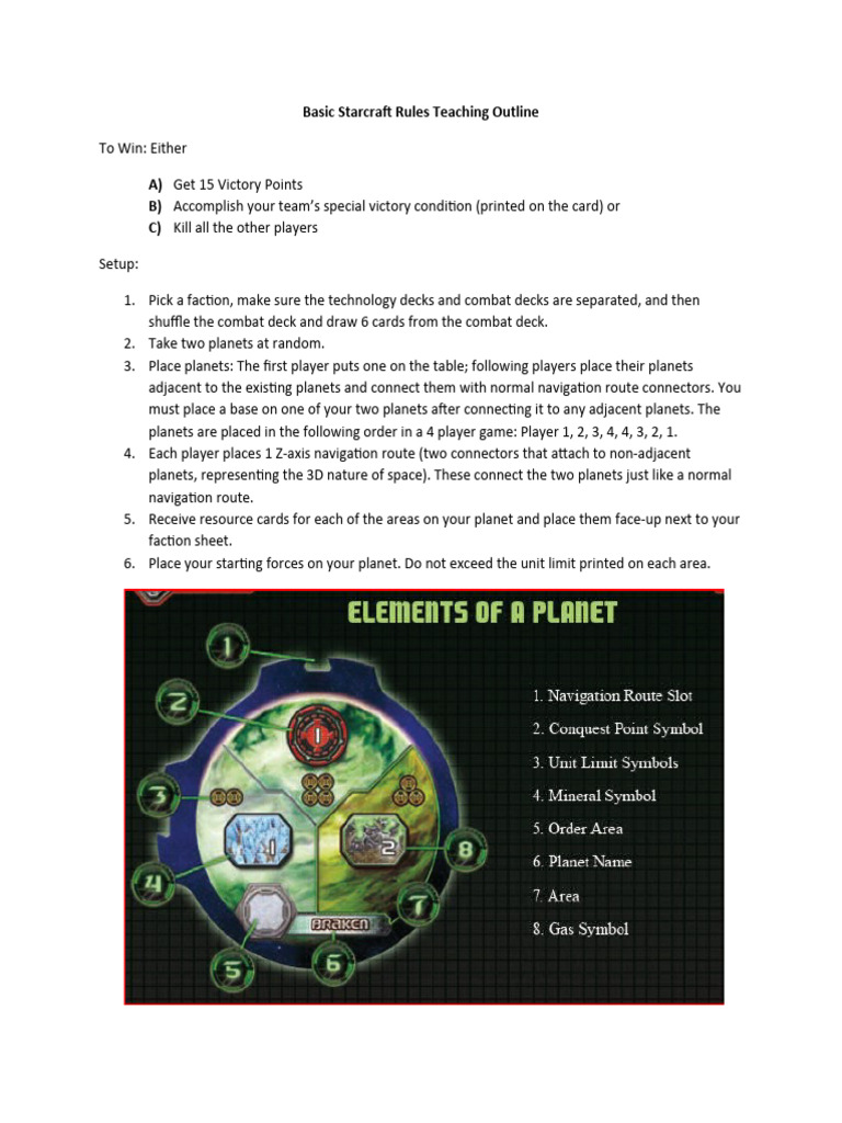 StarCraft_Outline | PDF | Battles