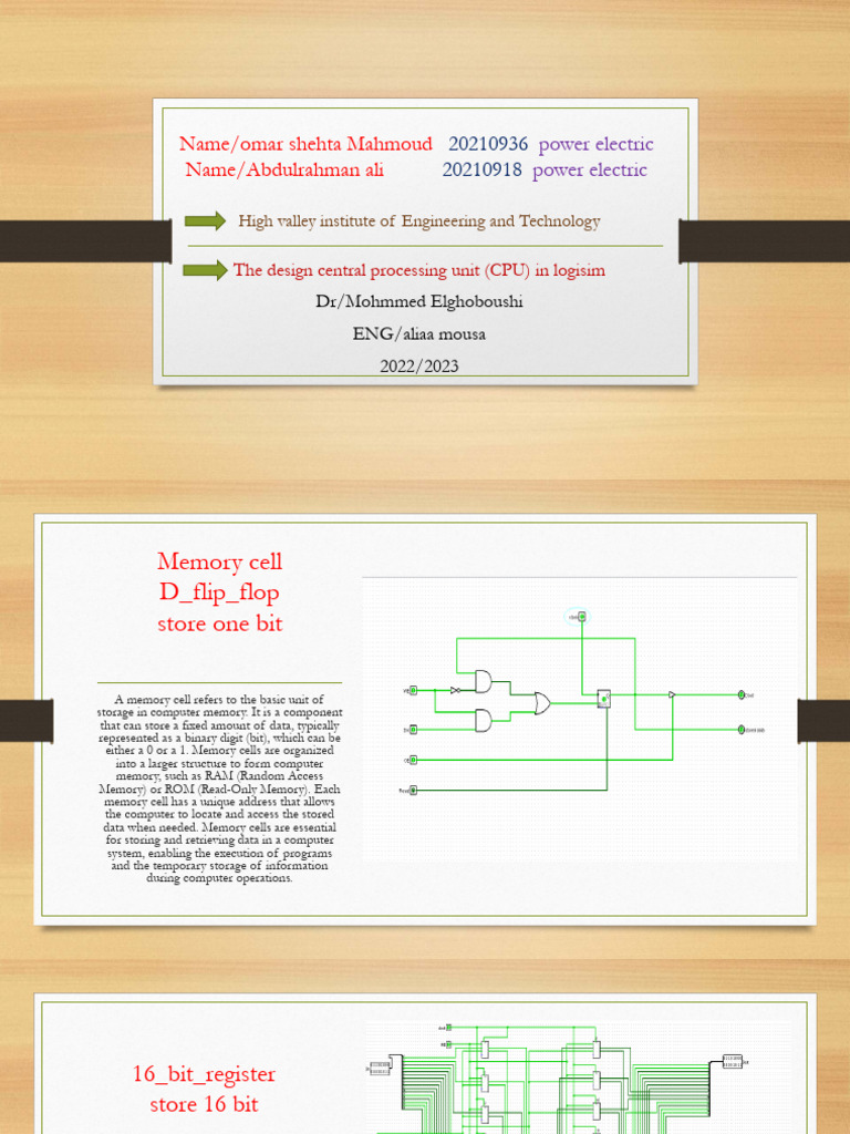 عمور | PDF | Computer Data Storage | Central Processing Unit