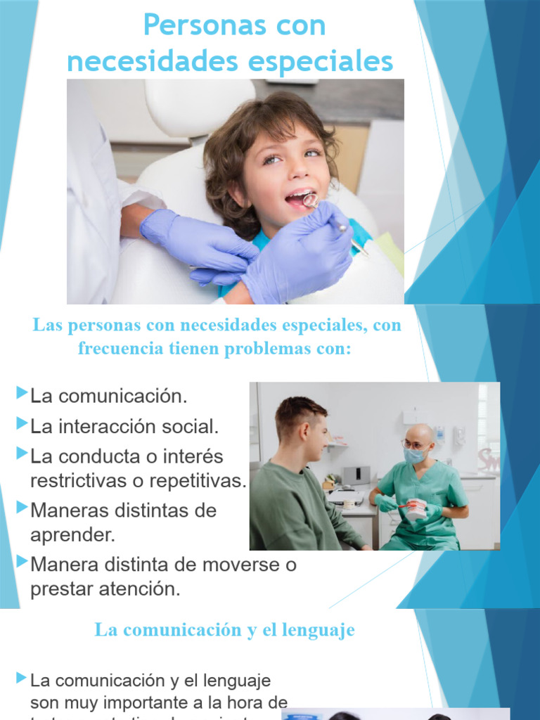 Personas Con Necesidades Especiales | PDF | Medicina CLINICA