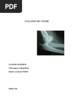 Luxation du coude : Diagnostic et Traitement | PDF | Coude ...