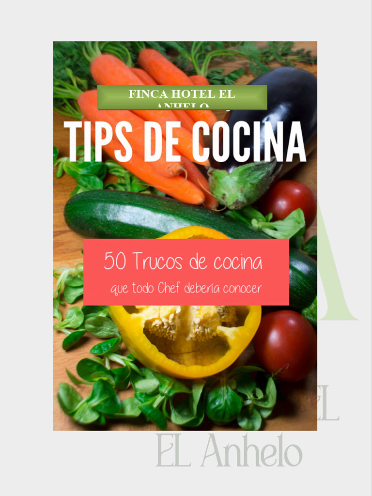 50-Tips-de-cocina-que-todo-Chef-debe-conocer | PDF | Mayonesa | Té