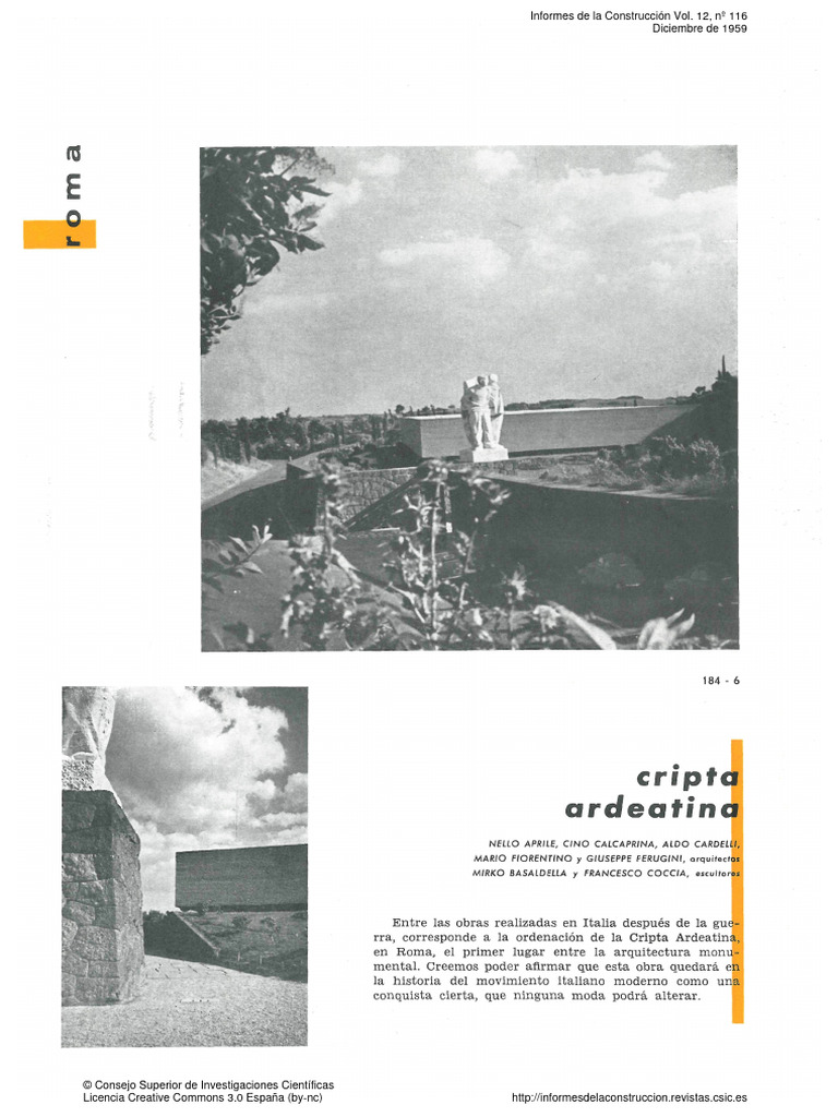 Cripta Ardeatina en Roma | PDF | Las artes