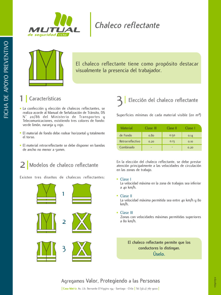 Chaleco Reflectante | PDF | Transporte | Vehículos