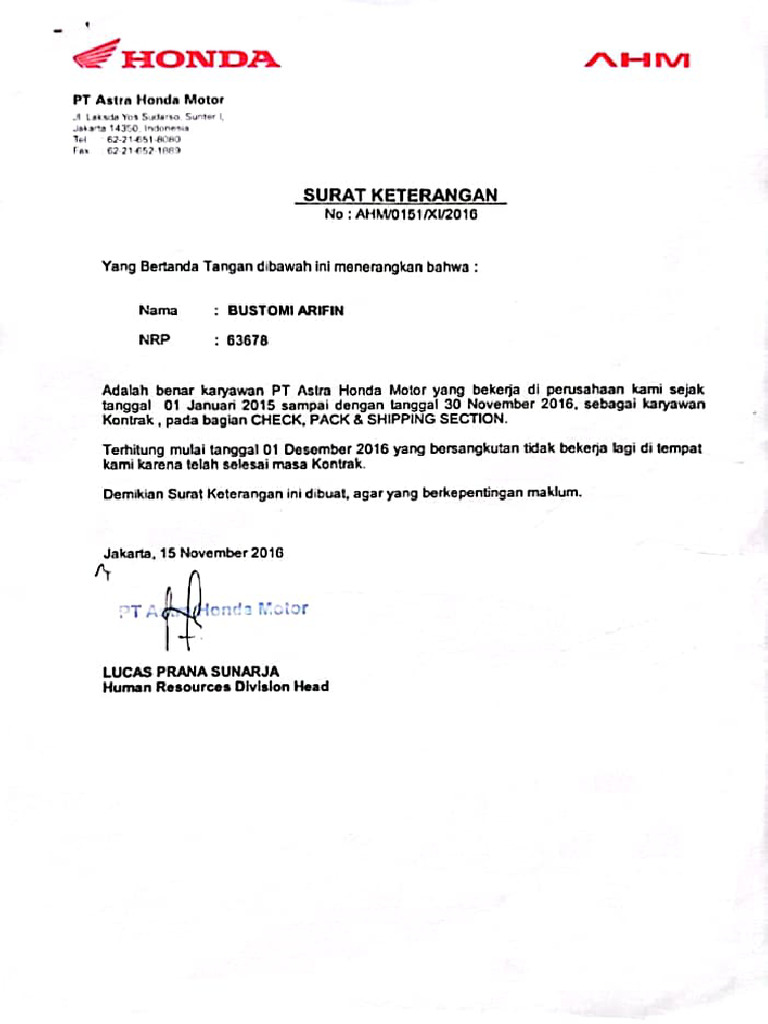 Paklaring AHM Check, Pack & Shipping Section | PDF