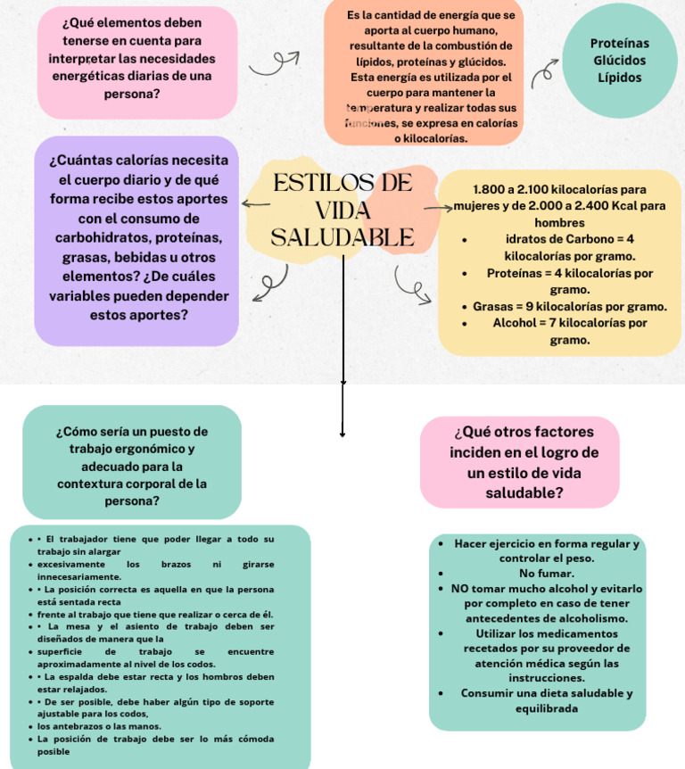 Estilos de vida saludable | PDF | Caloría | Carbohidratos