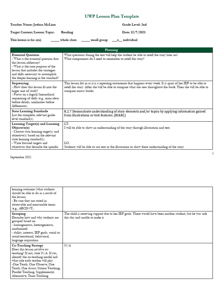 2021-09-01 Iped Lesson Plan Template-2 Mclinn Stocker Elementary 1 ...