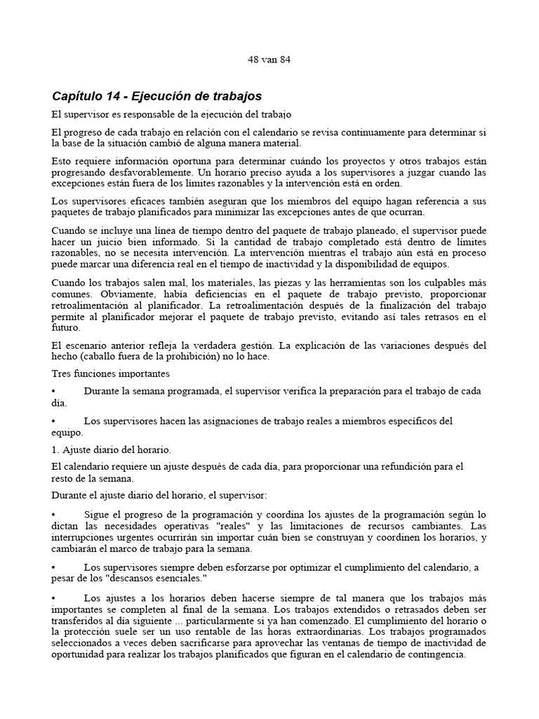 Maintenance Planning Scheduling And Control1 Es Pdf