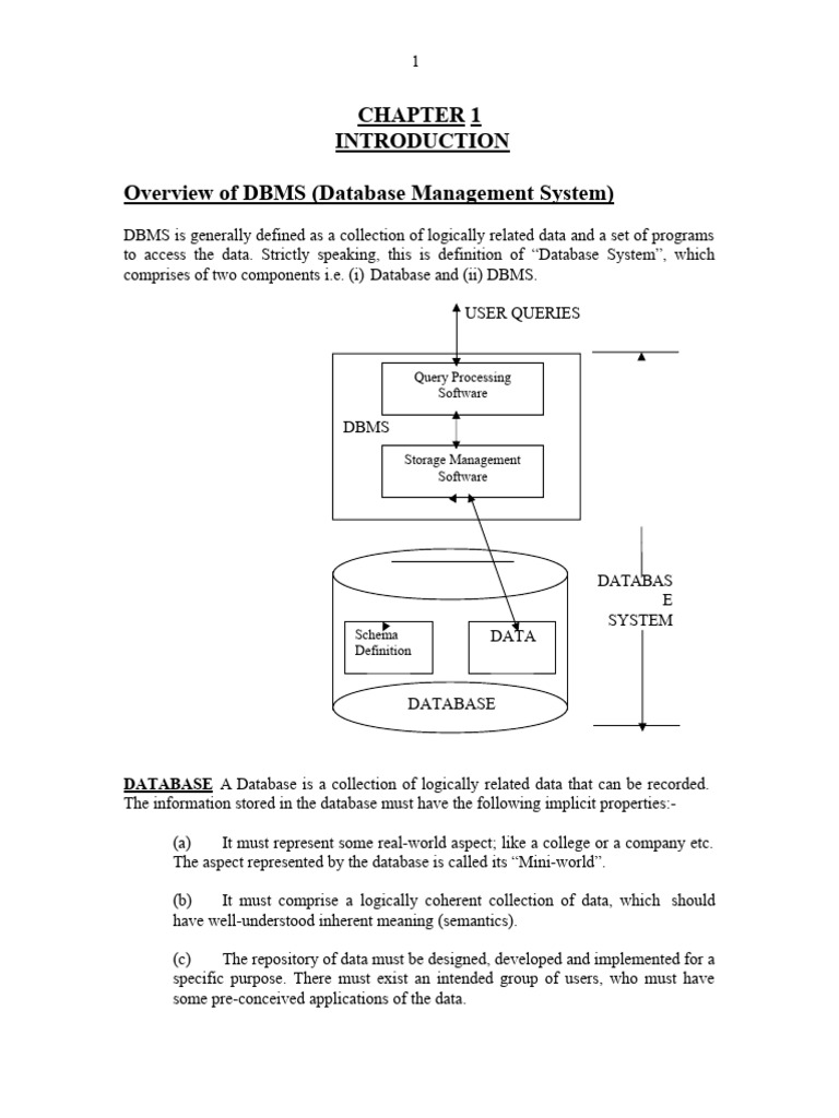 Unit I Dbms | PDF | Databases | Conceptual Model