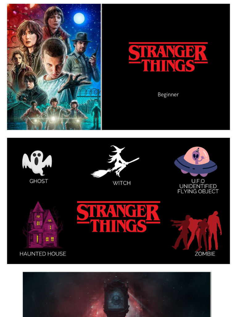 1st Class - Stranger Things A1 - A2 | PDF