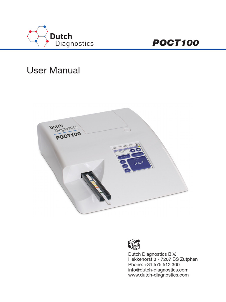 User Manual Dutch POCT 100 | PDF | Computer Keyboard | Usb Flash Drive