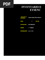 Depresión Cdi Baremos | PDF