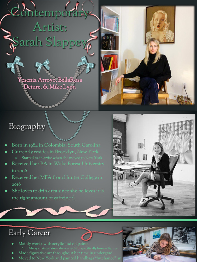 Sarah Slappey | PDF | Paintings