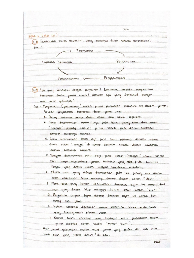 Latihan 3 Akuntansi - Naia Lakuta Lorenz - AB 1C | PDF