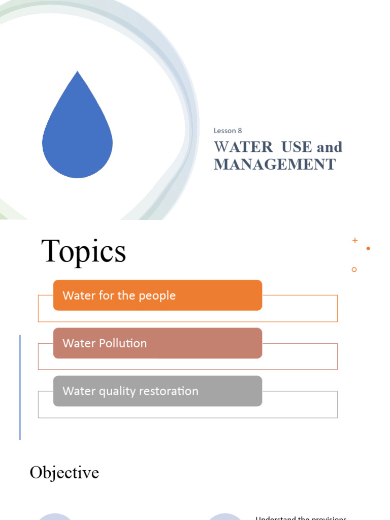 Water Management for Filipinos | PDF | Groundwater | Water Pollution
