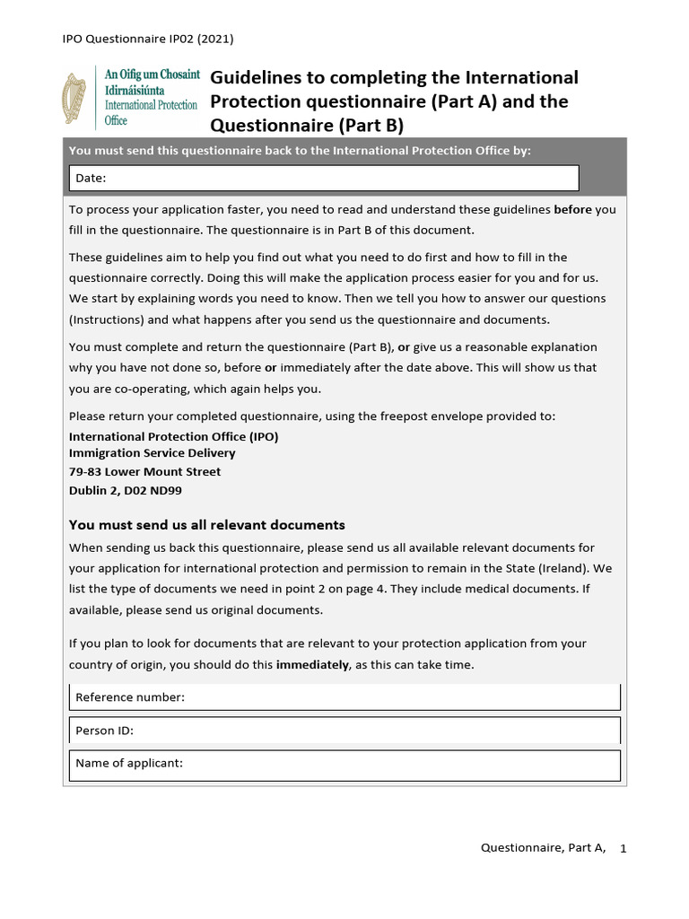 Questionnaire | PDF | Travel Visa | Passport