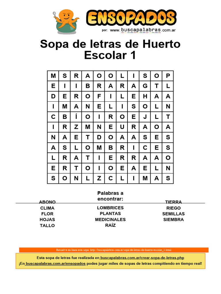 sopa-de-letras-de-huerto-escolar_1 | PDF