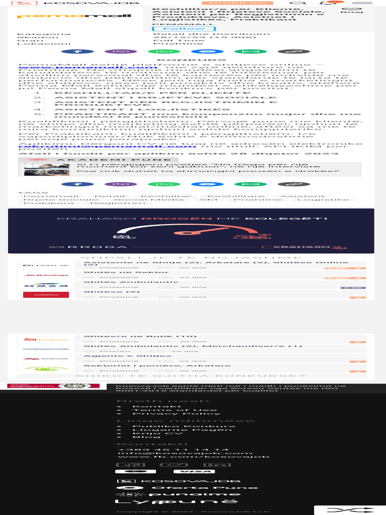 Rreth Nesh: Konkurs | PDF