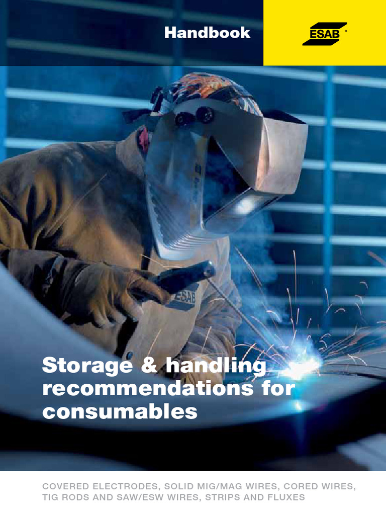 Consumable Storage Guidelines for Welding | PDF | Welding | Construction