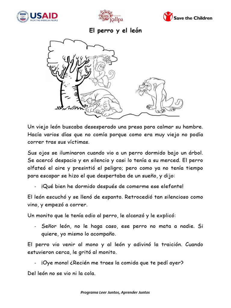 El Perro y El León | PDF