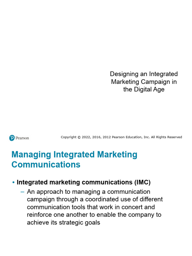 Integrated Marketing Communication.pdf | PDF | Advertising | Marketing Communications