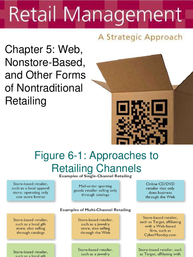 Topic 5 Non Traditional Retailing | PDF | Retail | Publishing