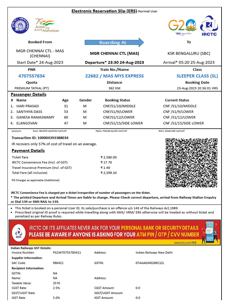 Train Ticket | Download Free PDF | Identity Document | Government