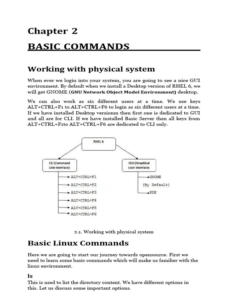 Basic Commands 8thjuly2022 | PDF | Desktop Environment | Computer File