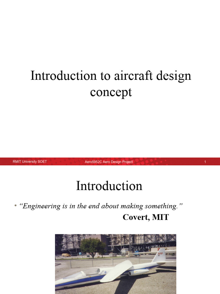 Introduction To Aircraft Design | PDF | Aircraft | Airliner