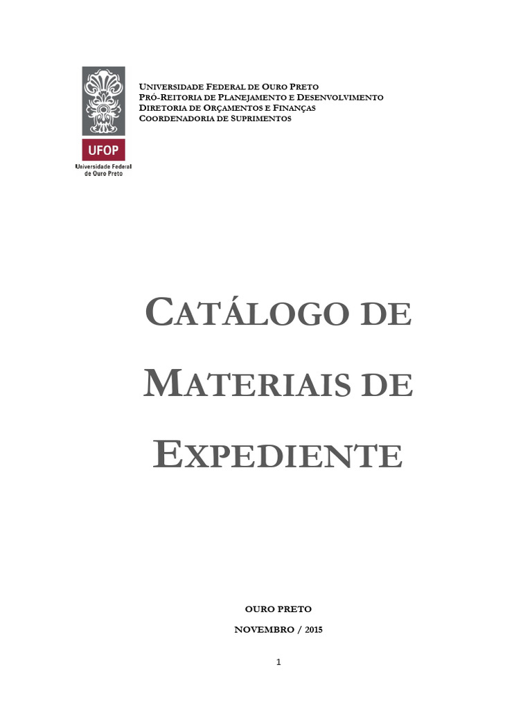 Catálogo de Materiais de Expediente | PDF | Disco compacto (CD) | Caneta